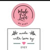 Custom Made With Love Stickers, Handmade With Love, Set of 28 Custom ...