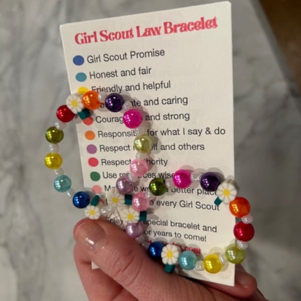 DIY Custom Bead Kit | Cute Jewelry Kits for Kids | Girl Scout Law Daisy ...