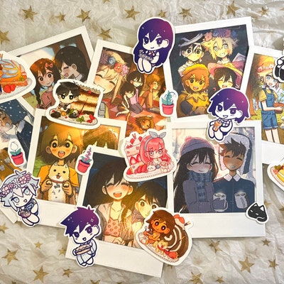 9 Pcs OMORI Sweets Sticker Set - Etsy