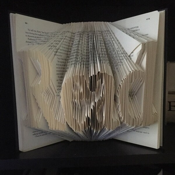 Book Folding Patterns: Capital Letters - Etsy