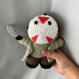 Pattern Only Halloween Horror Icon Inspired Jason Crochet - Etsy