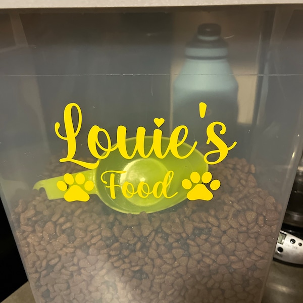 Personalized Cat Silhouette Decal, Customized With Pet Name, Kitten ...