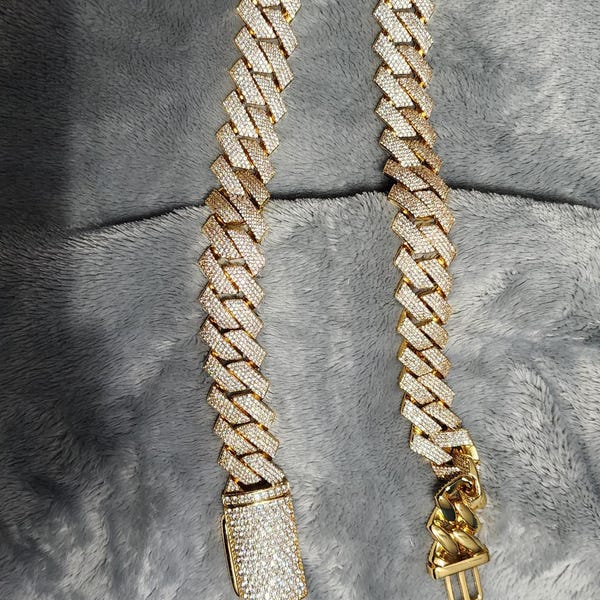 20mm Gold Iced Out Set - Etsy