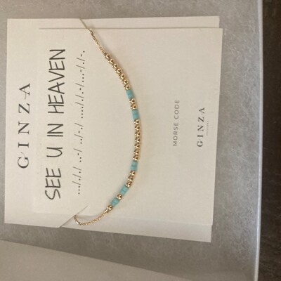 Morse Code Necklace, Custom Secret Message, Personalized Morse Code ...