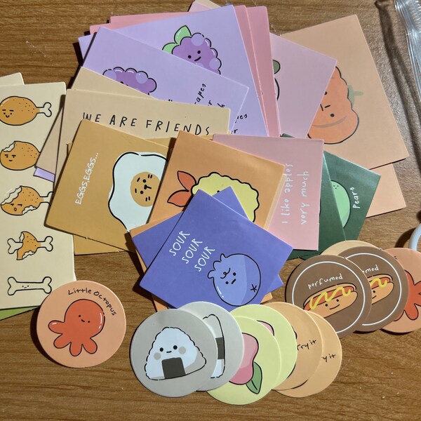 Cute Sticker Kit - Etsy