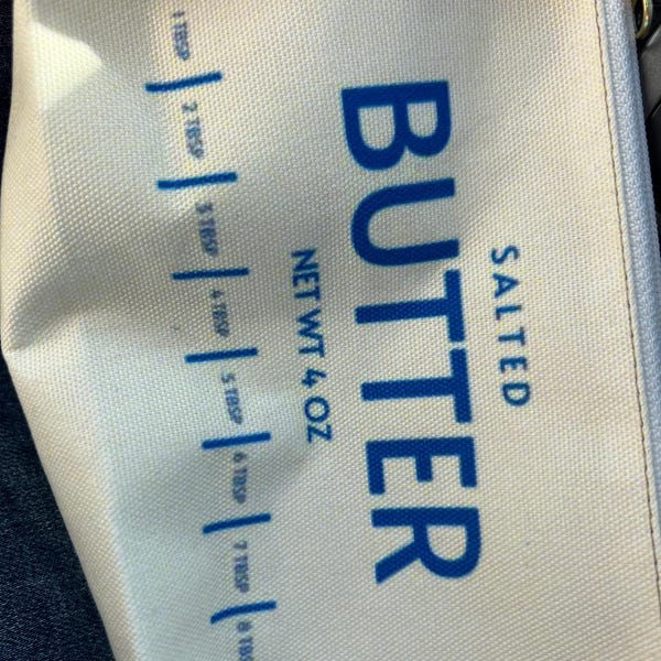 Butter Pillow, Funny Salted Butter Home Decor, Gift for Bakers, Foodies ...