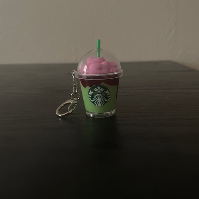 Mini Faux Resin Coffee Keychains - Etsy