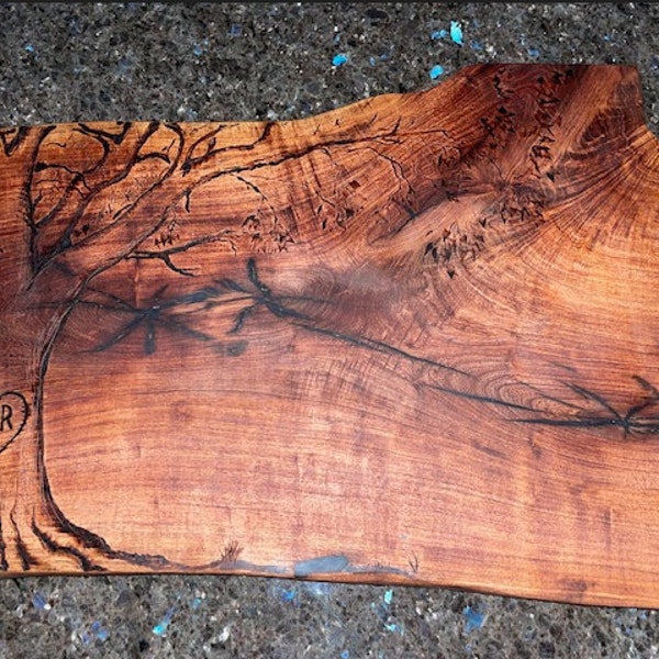 Stump Chopping Block or Wedding Cake Stand Combo 4 Thick Butcher Block ...