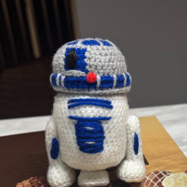 R2-d2 Toy Art Amigurumi Crochet Pattern PDF - Etsy