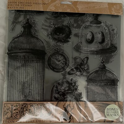 IOD Stamp Pastiche Iron Orchid Designs Decor Stamp - Etsy