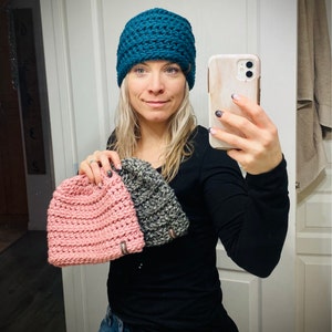 Crochet Beanie Pattern / Haystack Beanie / Crochet Pattern / - Etsy