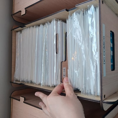 45 RPM Record Storage Box & Display Frame PLUS 3 Alpha - Etsy