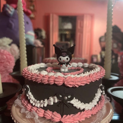 Heart Fake Cake Sprinkle Cherry Mirror White Hangable - Etsy