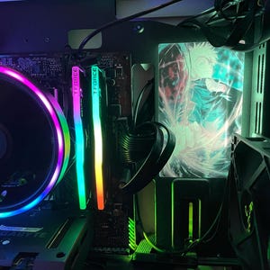 Personalized Gaming Computer RGB Plate,gaming Pc Mods, Custom Pc RGB ...