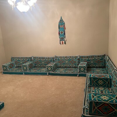 Arabic Style Majlis Floor Sofa Set, Floor Seating Sofa,bohemian ...