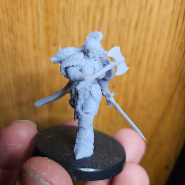 Space Elf Princess Waifu - Minigames Miniatures - 28mm - Etsy