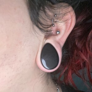 Love Bud Picture Plugs Gauges 16g 14g 12g 10g 8g 6g - Etsy