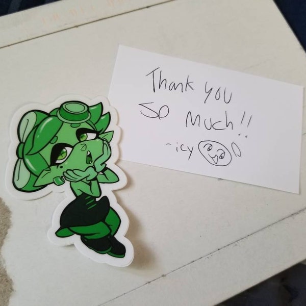 Splatoon Stickers - 3" Vinyl Stickers, Die-cut Stickers, Matte Stickers ...