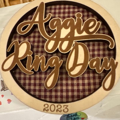 Aggie Table Signs Aggie Graduation Gift-birthday - Etsy