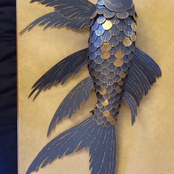 Paper Koi Lantern: DIY Fish Lamp Kit - Etsy