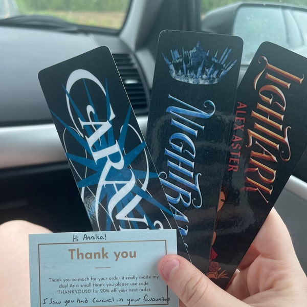 Lightlark Bookmark | Alex Aster | Double Sided Bookmark | Laminated ...