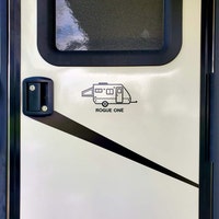 A-frame Pop up Camper Decal A-frame Car Window Sticker - Etsy Australia