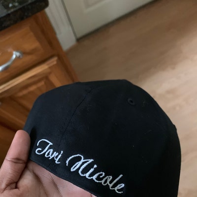 Custom Hat, Custom Fitted Hat, Flex Fit Hat, Custom Hat, Embroidered ...