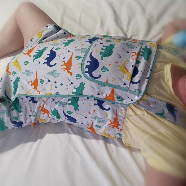 Diaper ABDL With a High Fit. Space Training Pants by an Adult Boy ...