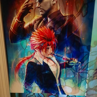 Reno and Rude Final Fantasy VII Remake Limited Edition Fine Art Print ...