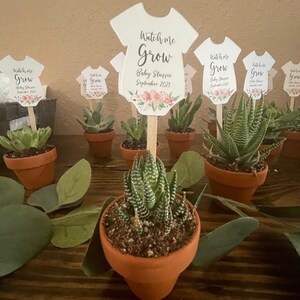 Editable Sign for Succulent Favors Greenery Editable Sign | Etsy