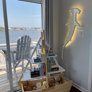 Handcrafted Unique Orca Ceiling Chandelier: Led Wall Lamp for - Etsy