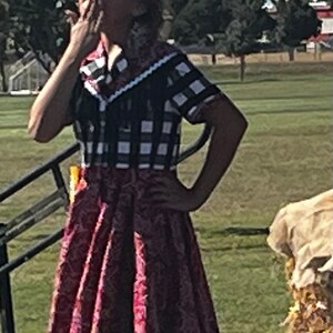 Retro Style Texas Flag Dress - Etsy