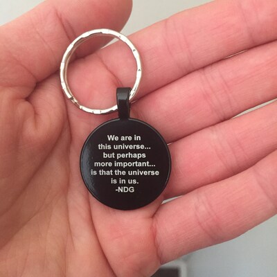 Astronomy Gift Personalized Key Chain Nebula Andromeda Space - Etsy