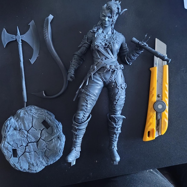 Minthara: the Dark Priestess of Baldur's Gate 3 - 1/8 Scale Resin ...