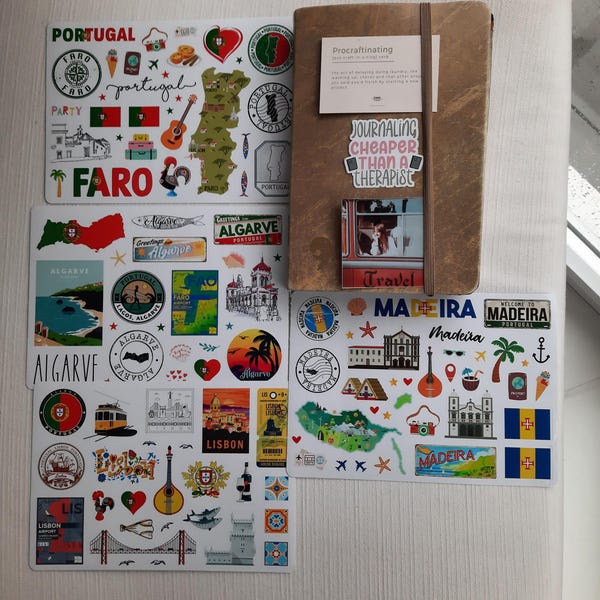 A5 Sticker Sheet Poland Landmarks Vinyl Stickers - Polish Country Map ...