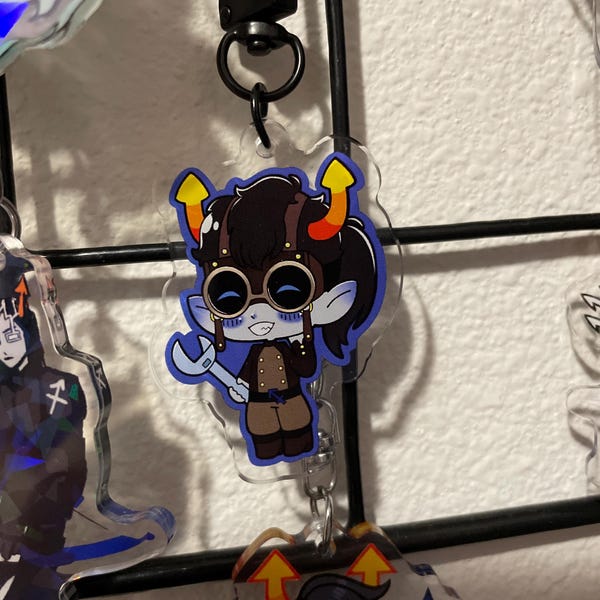 The Owl House Chibi Couple Keychains Keycharms Double Sided 3 - Etsy
