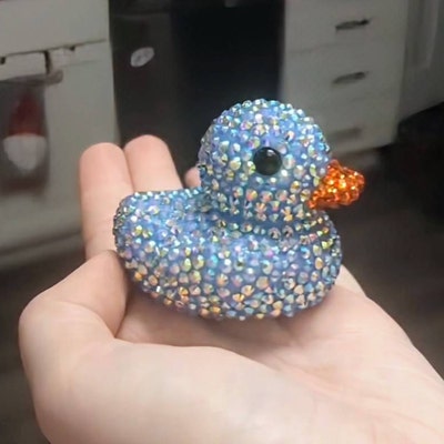 Hot Pink Rhinestone Rubber Duck, off Roader Accessories, Maximalist ...