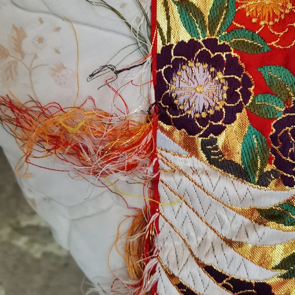 Japanese Kimono Silk Fabric Remnants 20-piece Set, Kimono Fabric Scraps ...