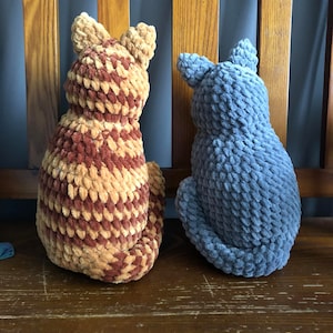 Sitting Cat Crochet Pattern PDF - Etsy