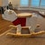 Cow Rocker Wooden Rocking Horse for Toddler Rocker Ride on Toy Baby ...