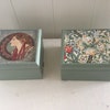 William Morris Print Jewellery Box/golden Lily Keepsake Box/storage Box ...