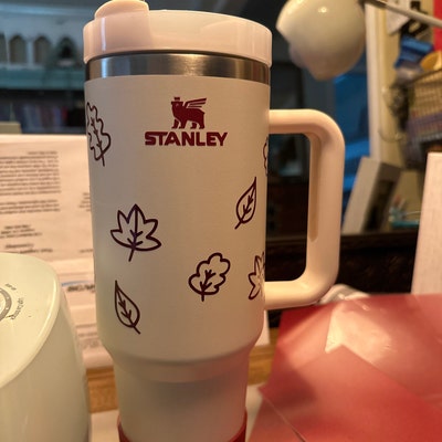 White Daisy Tumbler Decals Floral Custom Travel Mug Decals - Etsy