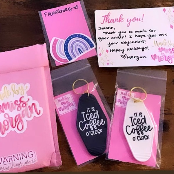 Customizable Dorm Keychain - Motel Style Keychains, Back to School ...