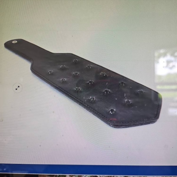 Pink Spanking Paddle/bdsm Paddle Spanking/impact Play/vampire Paddle ...