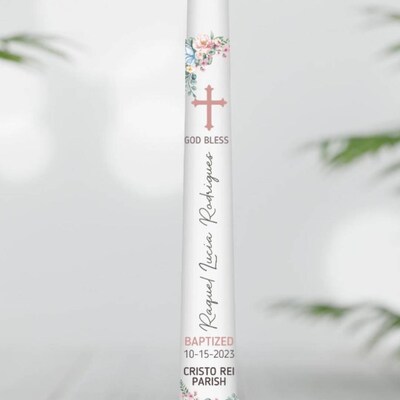 First Holy Communion Taper Candles Personalized Ceremony Candle, First ...