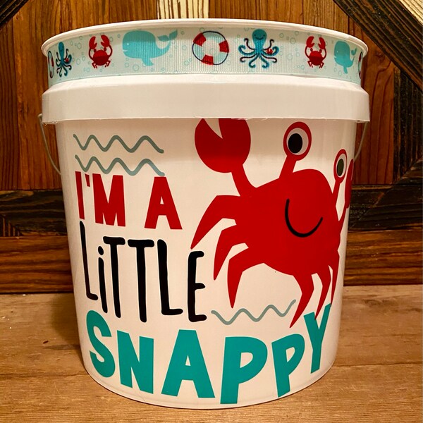I'm a Little Snappy Crab Svg, Summer and Beach Cutting File, Silhouette ...