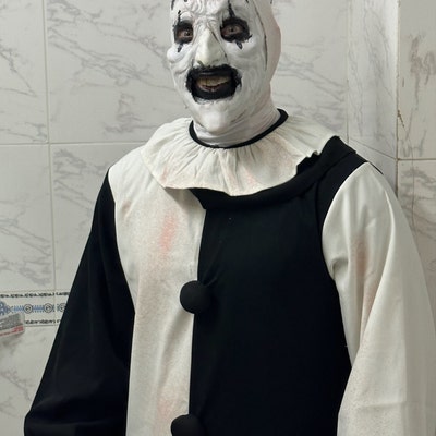 Evil Clown Foam Latex Prosthetic UNPAINTED - Etsy