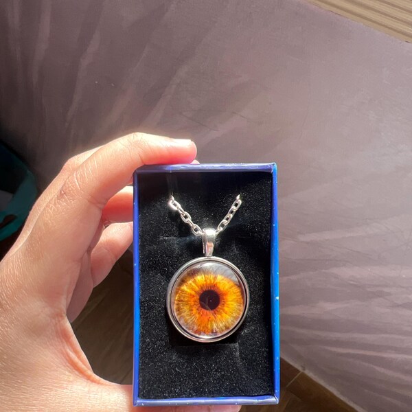 Personalized Birthday Gift Key Chain Human Eye Eyeball Key Ring ...