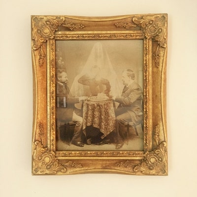 Victorian Seance Art Print 8 X 10 Medium Occult Ghosts Altered Art ...