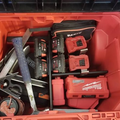 Milwaukee M18 Battery Carrying Case / Holder 2-sided 6 - Etsy